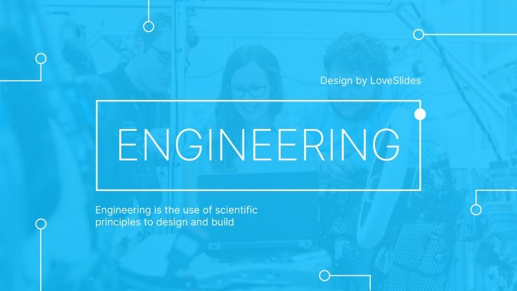 Blue Beautiful Engineering | Free Google Slide Theme