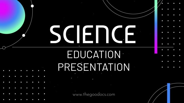Black Modern Science | Free Google Slide Theme