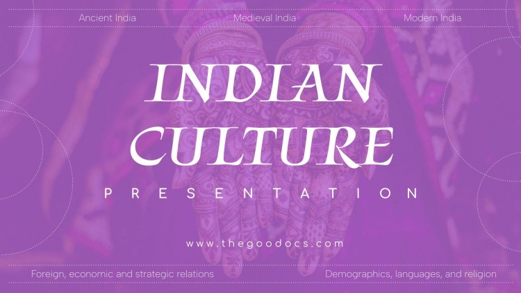 Bright Colorful India | Free Google Slide Theme