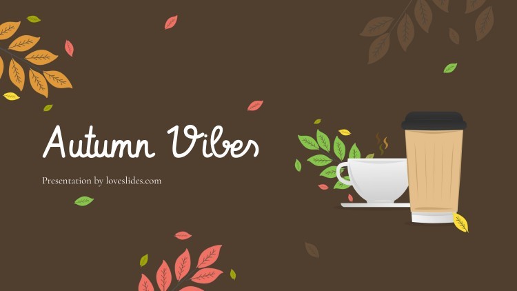 Brown Autumn Vibes | Free Google Slide Theme