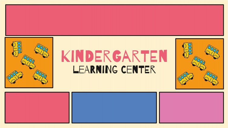 Colorful Education Kindergarten | Free Google Slide Theme