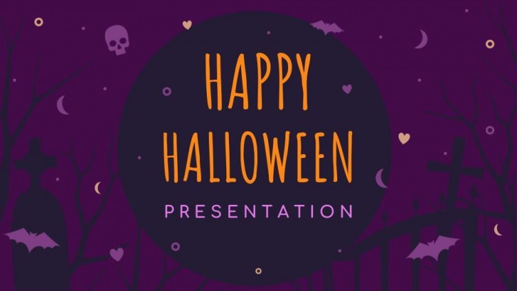 Cute Happy Halloween | Free Google Slide Theme