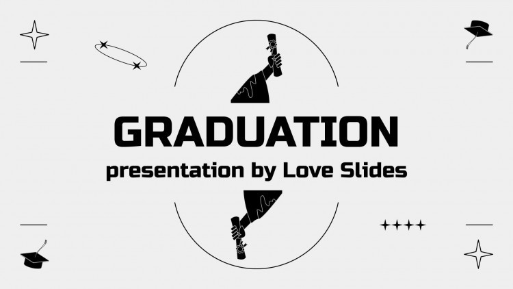 Grey Modern Graduation | Free Google Slide Theme