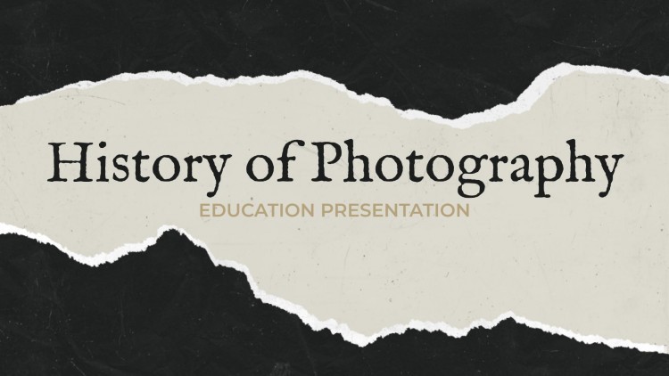 History of Photography | Free Google Slide Theme