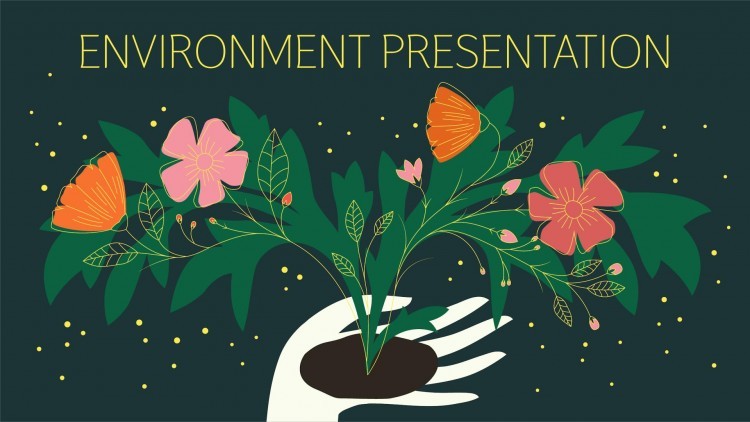 Inspiring Green Environment | Free Google Slide Theme