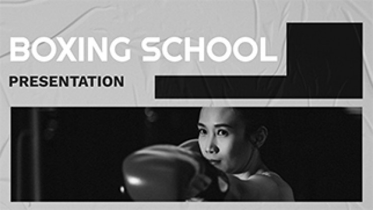 Modern Boxing School | Free Google Slide Theme