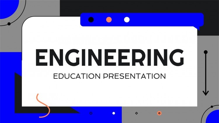 Blue Modern Engineering | Free Google Slide Theme