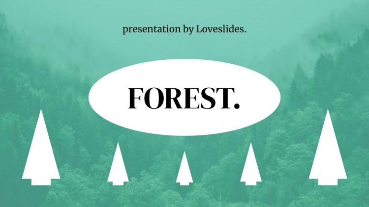 Modern Green Forest | Free Google Slide Theme