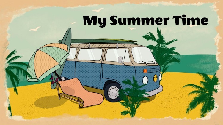 My Summer Time | Free Google Slide Theme