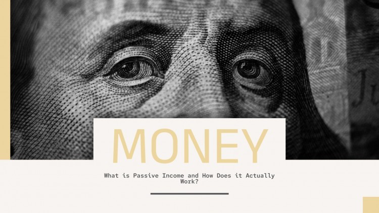 Grey Passive Income | Free Google Slide Theme