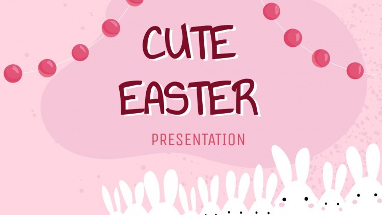 Pastel Cute Easter | Free Google Slide Theme