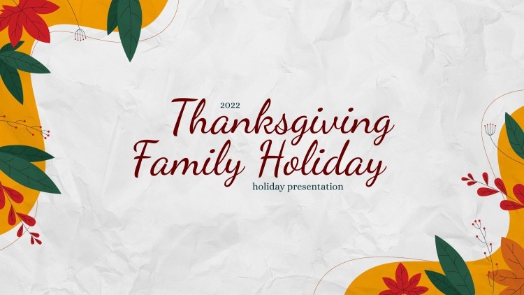 Free Thanksgiving Powerpoint Templates