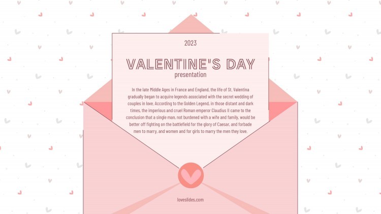 White Fun Valentine's Day | Free Google Slide Theme