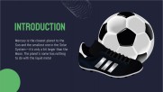 Abstract Sport Soccer | Free Google Slide Theme