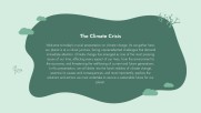 Beautiful Green Climate Change | Free Google Slide Theme