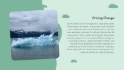 Beautiful Green Climate Change | Free Google Slide Theme