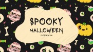 Colorful Spooky Halloween | Free Google Slide Theme