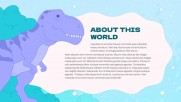 Fun Colorful Dinosaur | Free Google Slide Theme