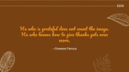 Happy Thanksgiving | Free Google Slide Theme