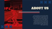 Red Modern Baseball | Free Google Slide Theme
