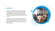 Modern Blue Marketing Business | Free Google Slide Theme