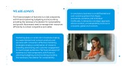 Modern Blue Marketing Business | Free Google Slide Theme