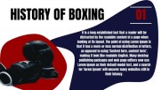 Dark Modern Boxing | Free Google Slide Theme