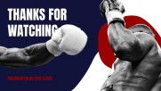 Dark Modern Boxing | Free Google Slide Theme