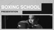 Modern Boxing School | Free Google Slide Theme