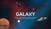 Modern Unbelievable Galaxy | Free Google Slide Theme