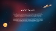 Modern Unbelievable Galaxy | Free Google Slide Theme