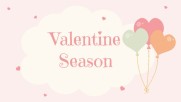Pastel Colorful Valentine Season | Free Google Slide Theme