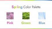 Spring Color Palette | Free Google Slide Theme