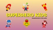 Bright Superhero Kids | Free Google Slide Theme