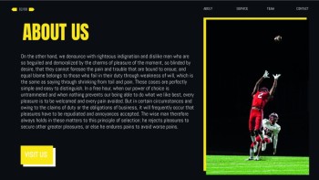 Abstract American Football | Free Google Slide Theme