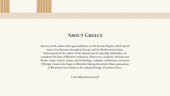 Dark Illustrated Ancient Greece | Free Google Slide Theme