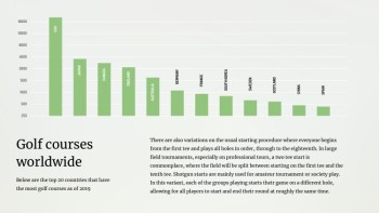 Basic Golf Course | Free Google Slide Theme