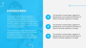 Blue Beautiful Engineering | Free Google Slide Theme