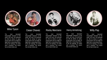 Black Boxing Sport | Free Google Slide Theme