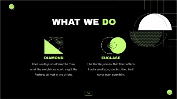 Black Modern Math School | Free Google Slide Theme