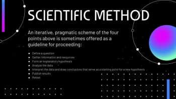 Black Modern Science | Free Google Slide Theme