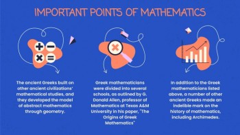 Blue Abstract Math | Free Google Slide Theme