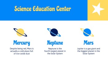 Blue Stylish Science | Free Google Slide Theme