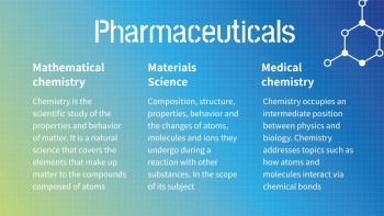Blue Gradient Chemistry | Free Google Slide Theme