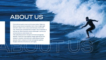 Blue Simple Beach | Free Google Slide Theme