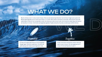 Blue Simple Beach | Free Google Slide Theme