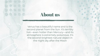 Blue Simple Water | Free Google Slide Theme