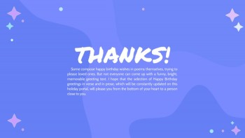Bright Funny Birthday | Free Google Slide Theme