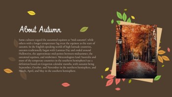 Orange Retro Autumn | Free Google Slide Theme