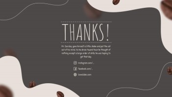 Brown Rustic Coffee | Free Google Slide Theme